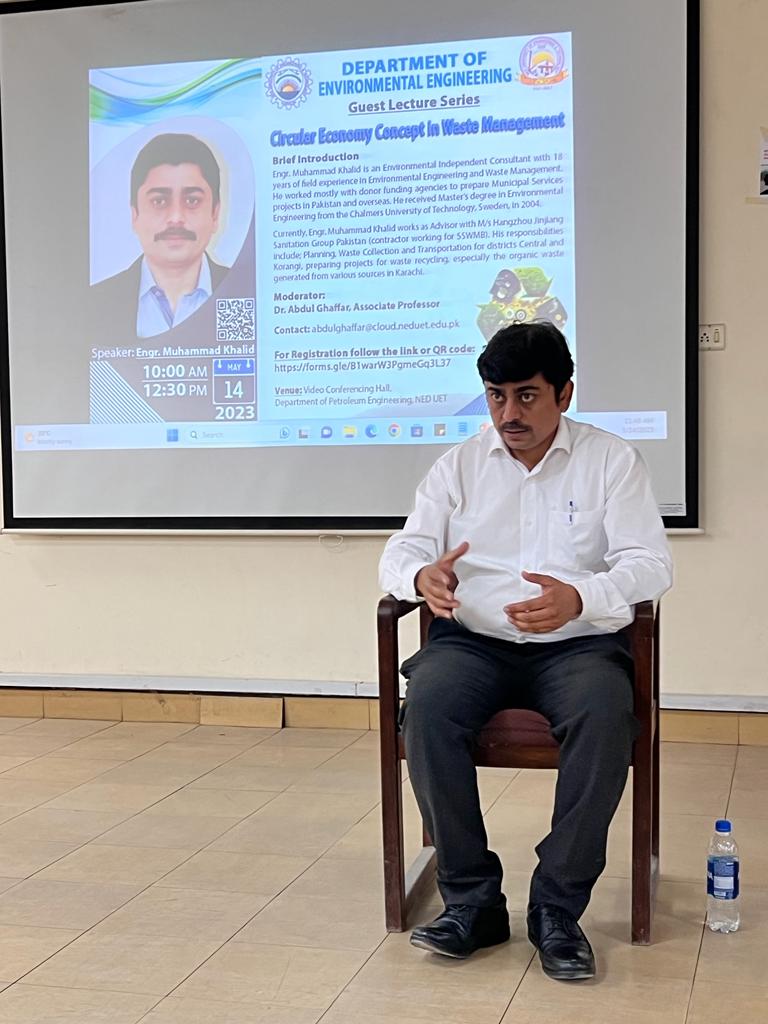 Engr. Muhammad Khalid | NEDUET - Depatmental Website