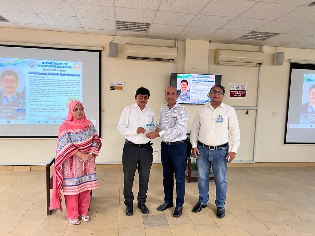 Engr. Muhammad Khalid | NEDUET - Depatmental Website